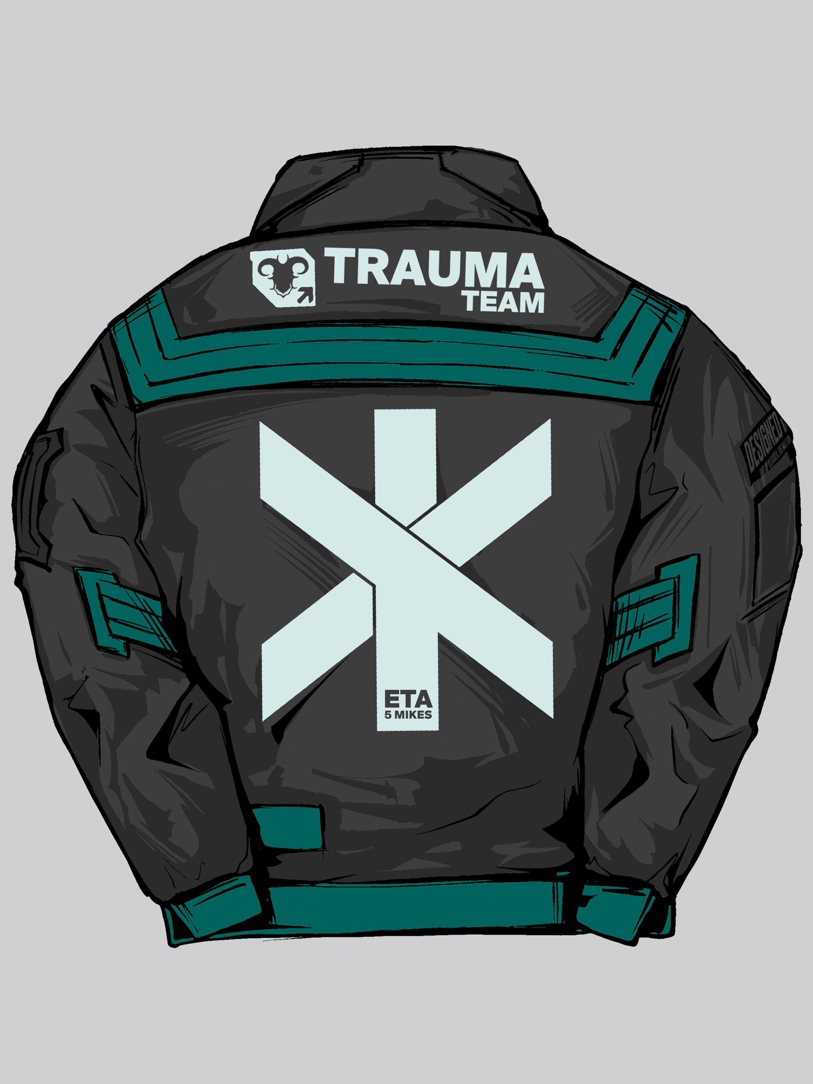 Бомбер TRAUMA TEAM LIMITED — PZHWear®